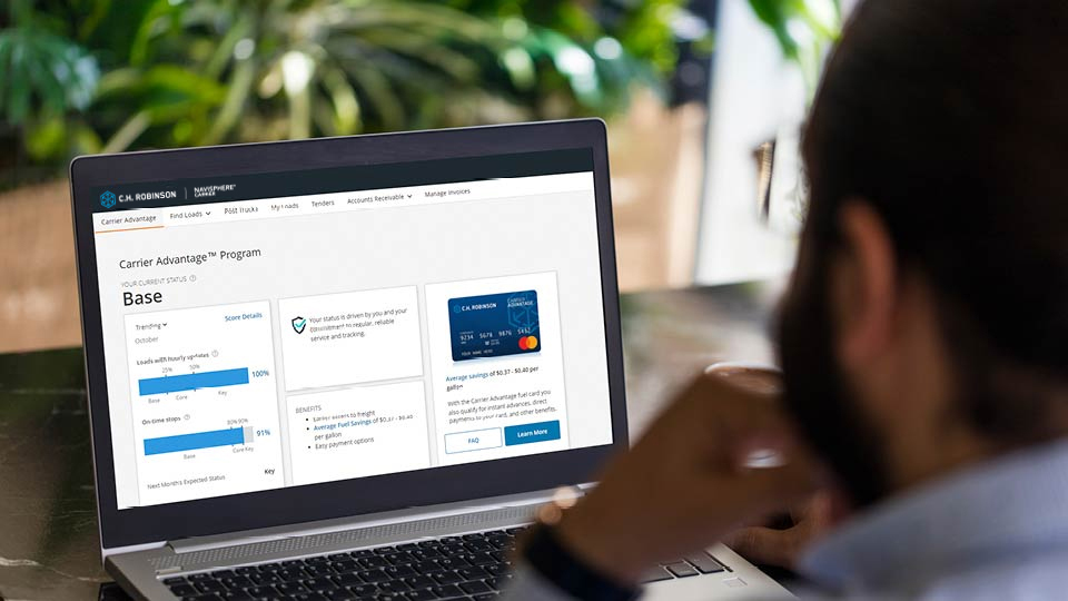 Become a Contract Carrier | Carrier Setup | C.H. Robinson